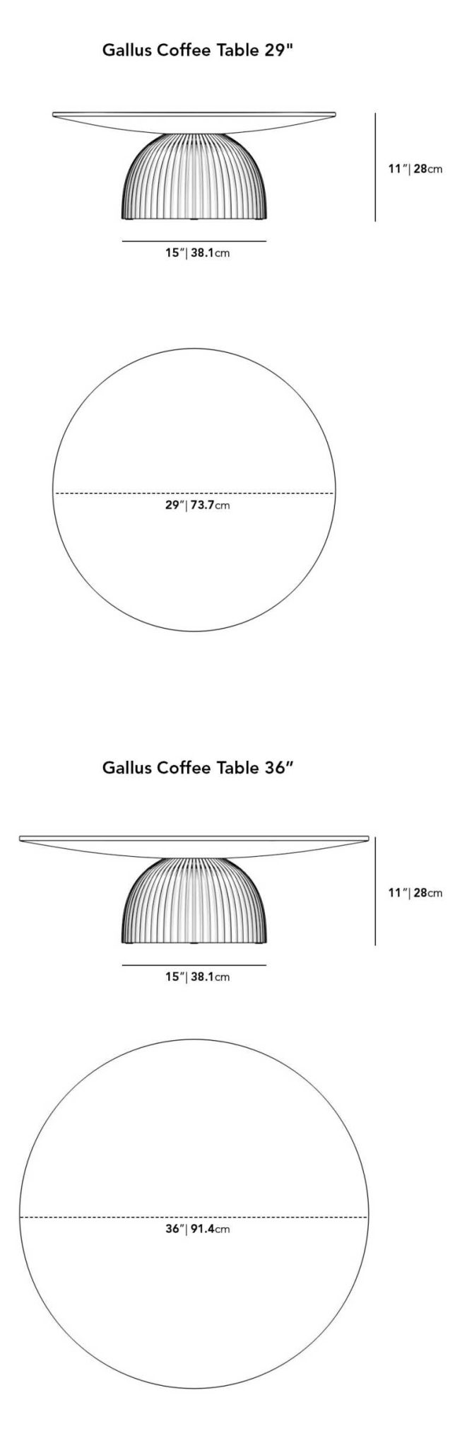 Gallus Coffee Table - Alisarch