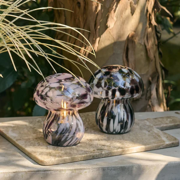 Mushroom Portable Table Lamp, Noir - Alisarch