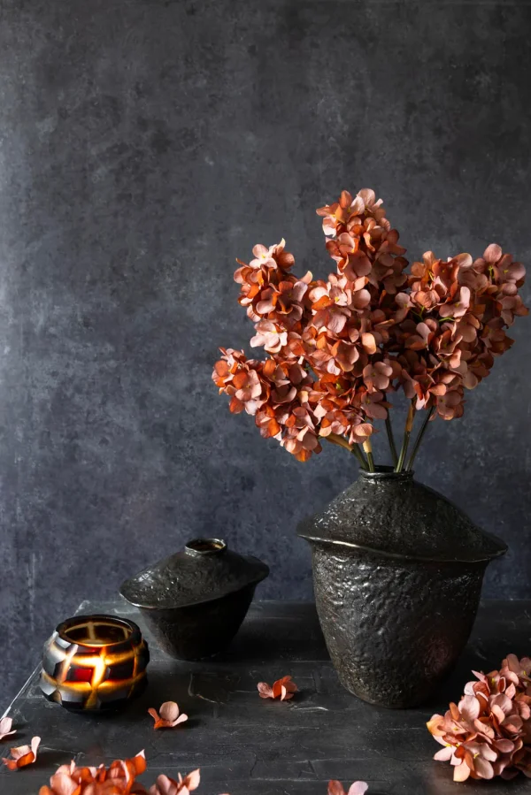 Artificial Cone Hydrangea, Antique Pink - Alisarch